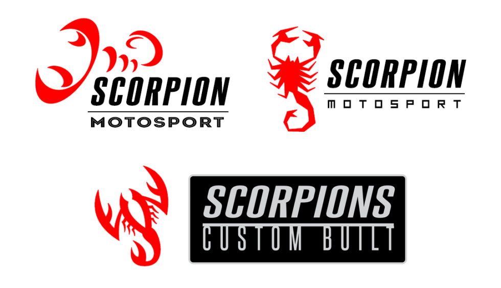 Scorpion Motorsport Logo Design - Henry Low | UX/UI Specialist ...